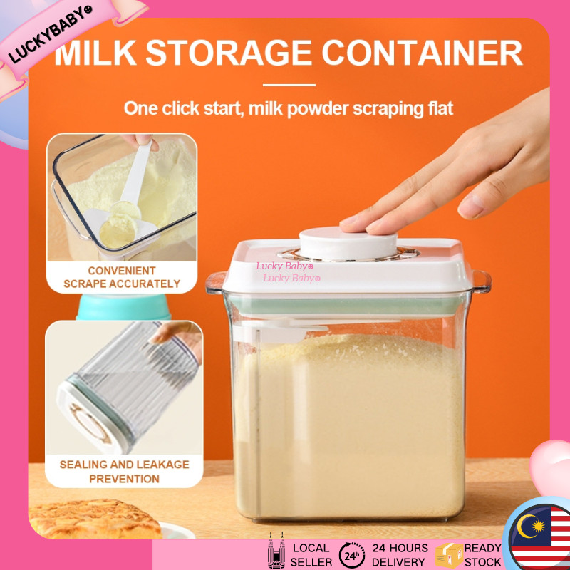 2400ml Baby Milk Powder Box with Date Portable Milk Powder Box Milk ...