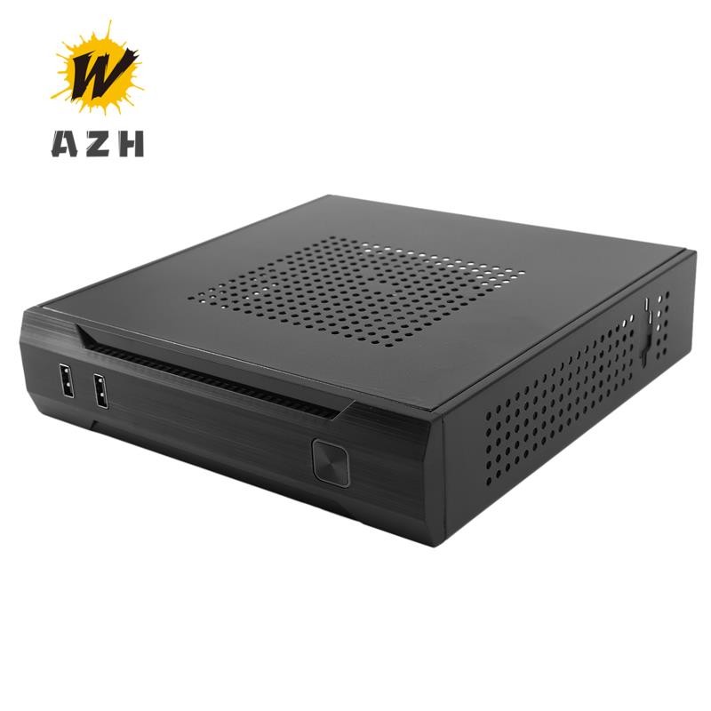 Thin Itx Mini Case Htpc Home Theater Horizontal Itx Enclosure Secc Pc Computer Cabinet Mini Atx