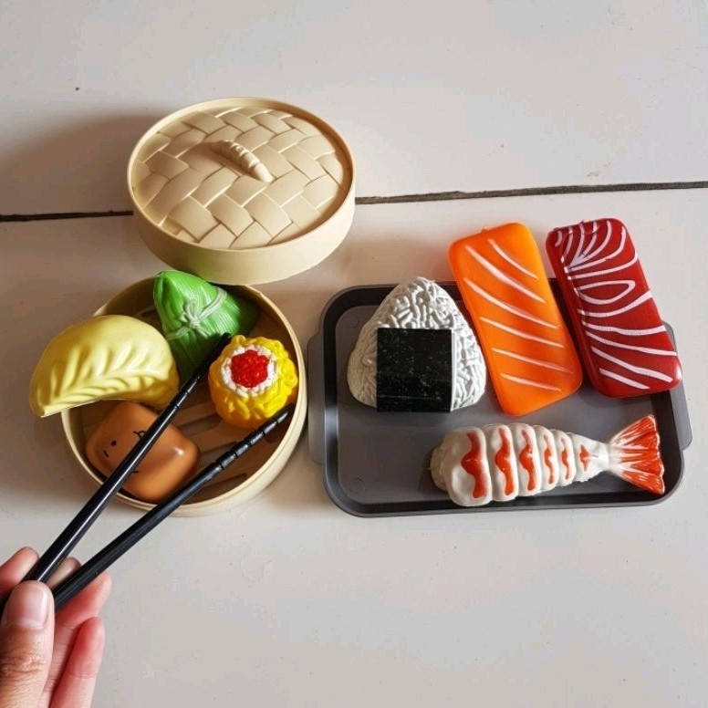 Quality Sushi Dimsum Set Toy | Shopee Singapore