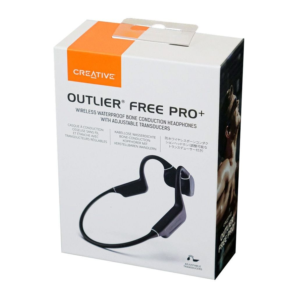 Creative Outlier Free Pro+ (Black) Wireless IPX8 Bone Conduction ...