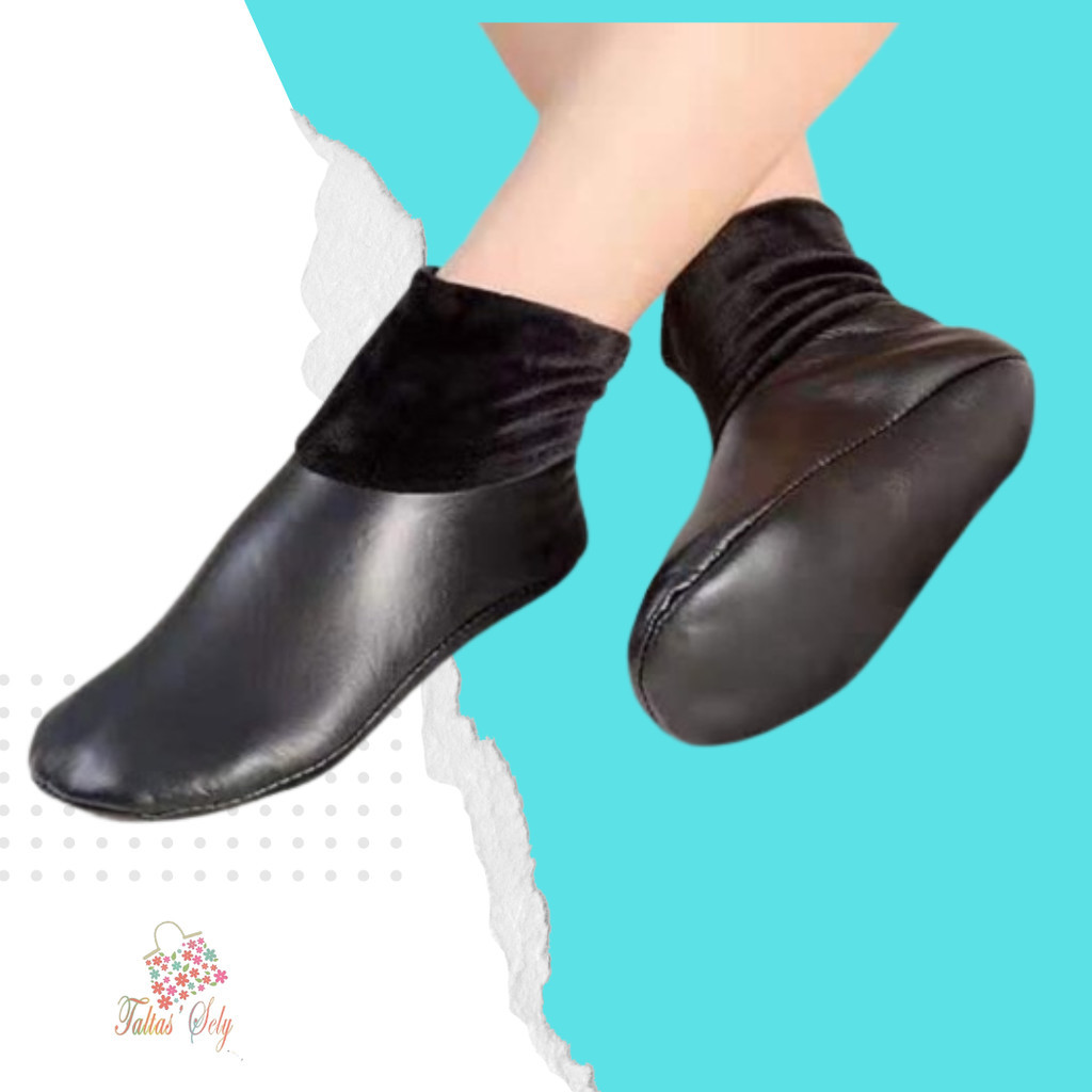 Hajj Tawaf Umrah Socks | Premium Thick Synthetic Leather Material | MEN ...