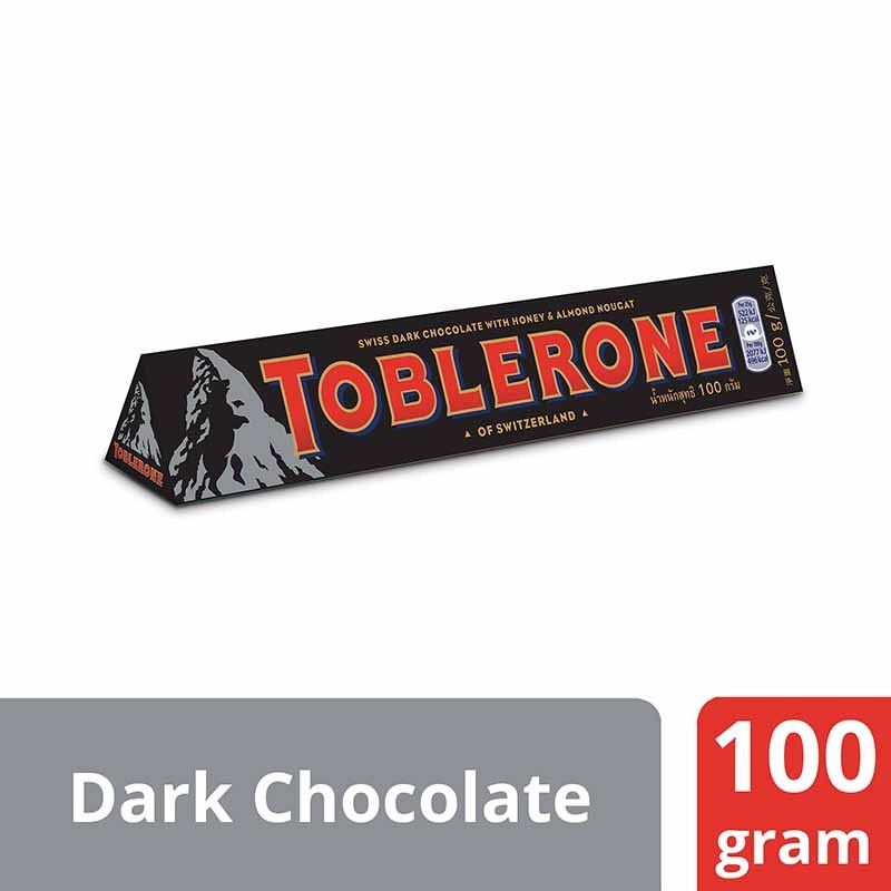 Toblerone Dark Chocolate, 100g | Shopee Singapore