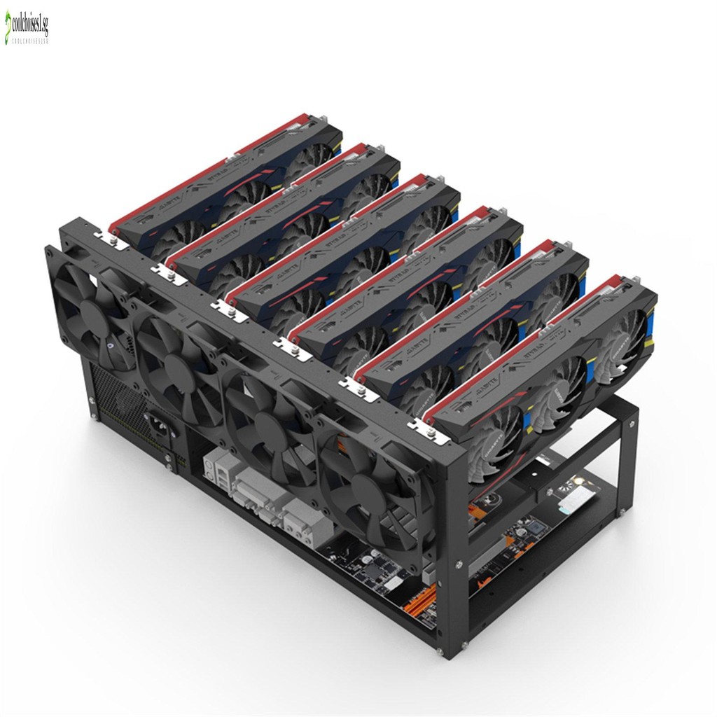 Mining Case Rack Motherboard Bracket Elevated Space Easy Wire Cable ...