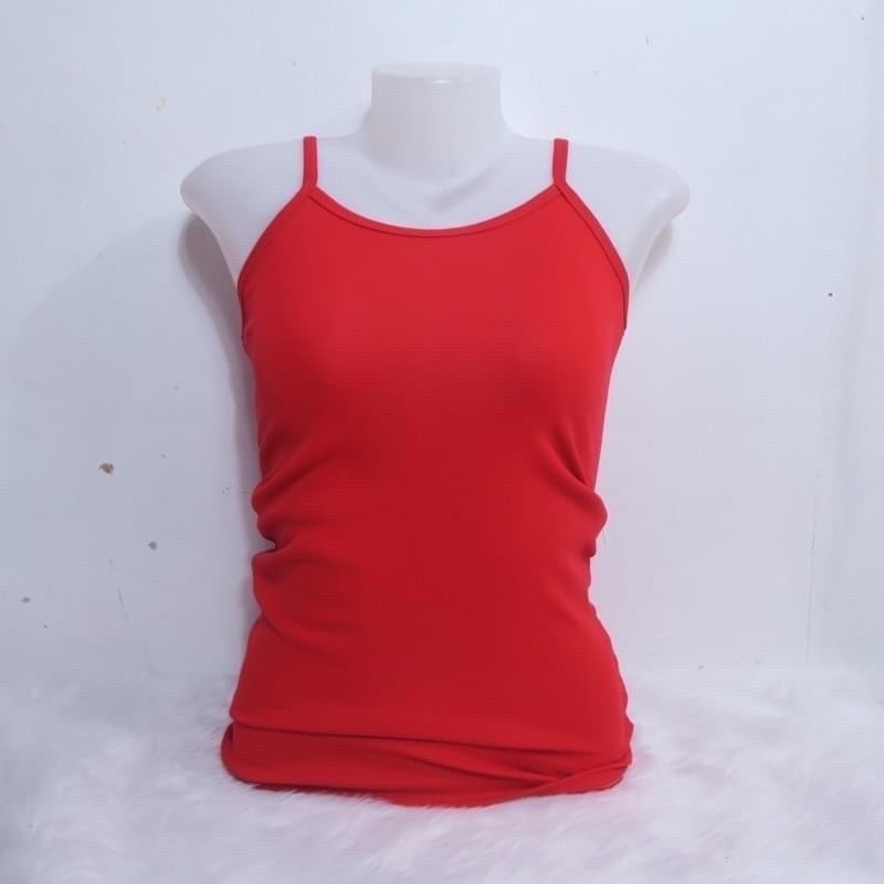 DIVI Black White Sando Women Basic Spaghetti Top Sando For School ...