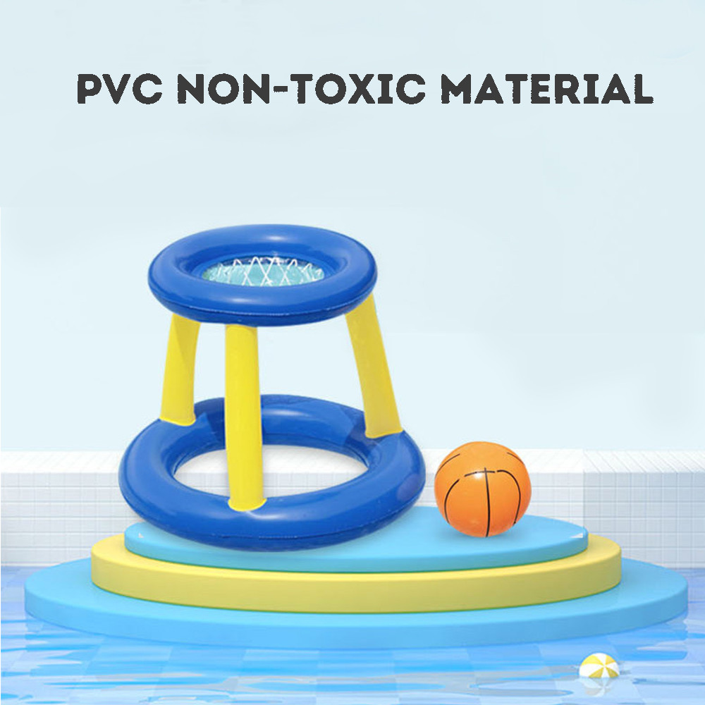 Water Play Toys Water Basketball Hoop Swimming Pool Toys Inflatable ...