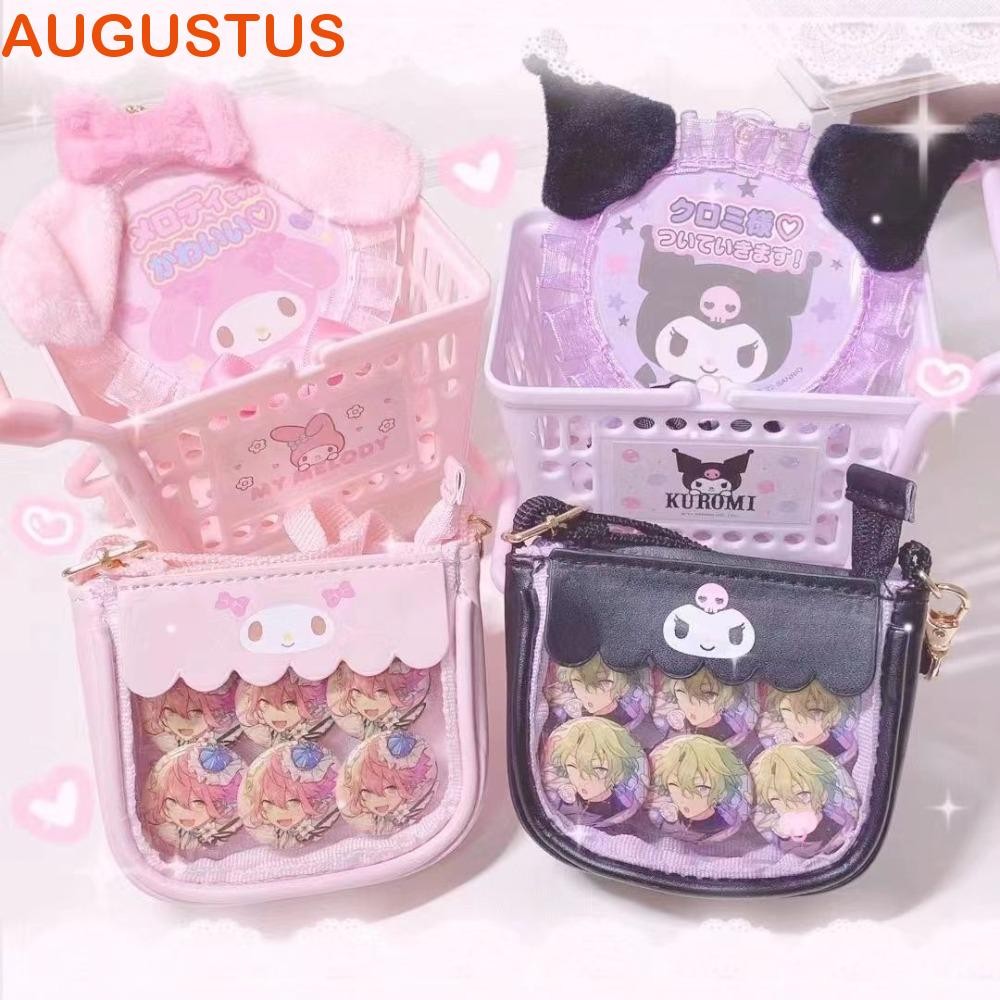 AUGUSTUS PVC Mini Itabag Bag, My Melody Cinnamoroll Cartoon Kuromi Mini ...
