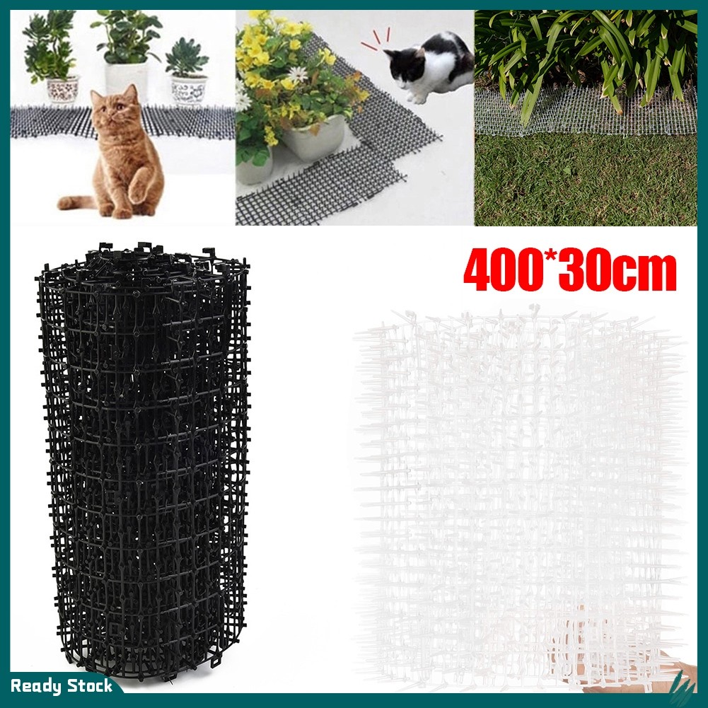 Cat Scat Mat Spike Anti-Cat Dog Pest Deterrent Garden Animal Scarer ...