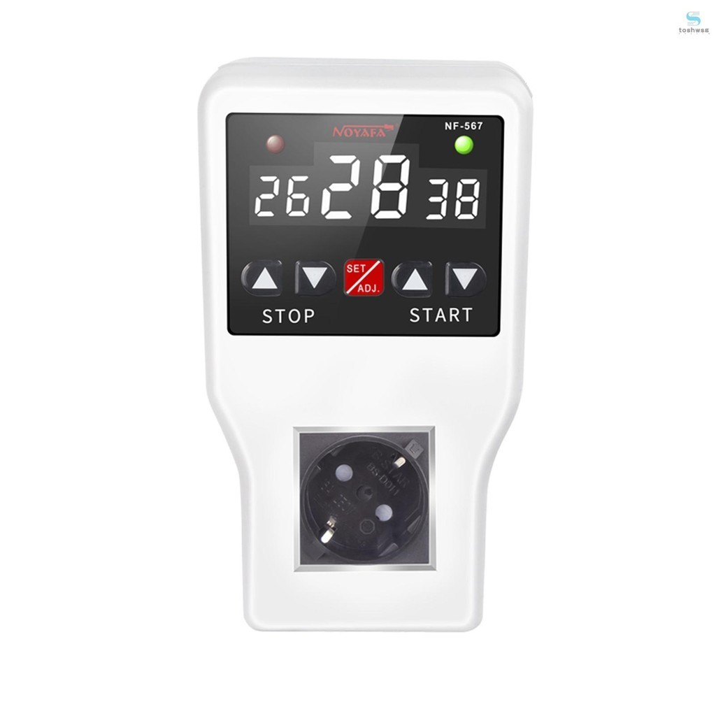 NOYAFA NF-567 Time Socket Digital Thermostat 1200W 10A Temperature Controller Socket 220V With ...