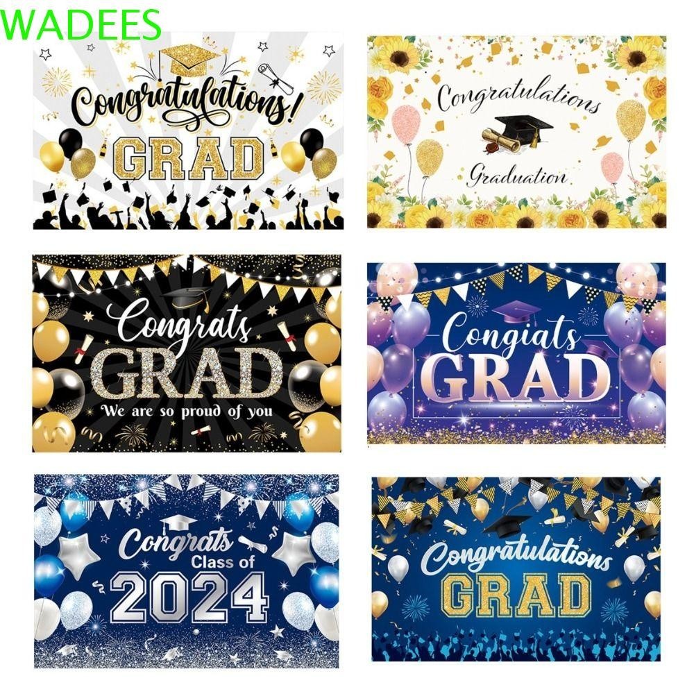 WADEES Graduates Background Backdrop, Graduation Season Class of 2024 ...