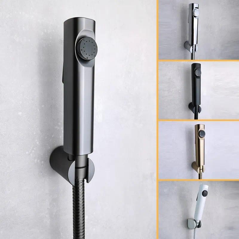 Bidet Sprayer Set Toilet Closet Shattaff Shower Bathroom Fixture Cold ...