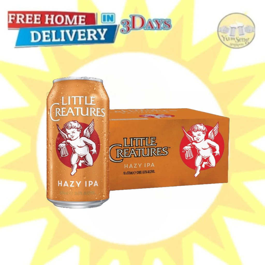 Little Creatures Hazy IPA - 375ml x 16 cans (BBD: 07/2025) | Shopee ...