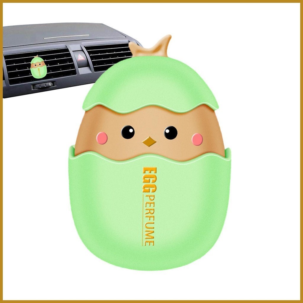 Car Diffuser Chicken Egg Shaped Car Diffuser Creative Car Vent Clips ...