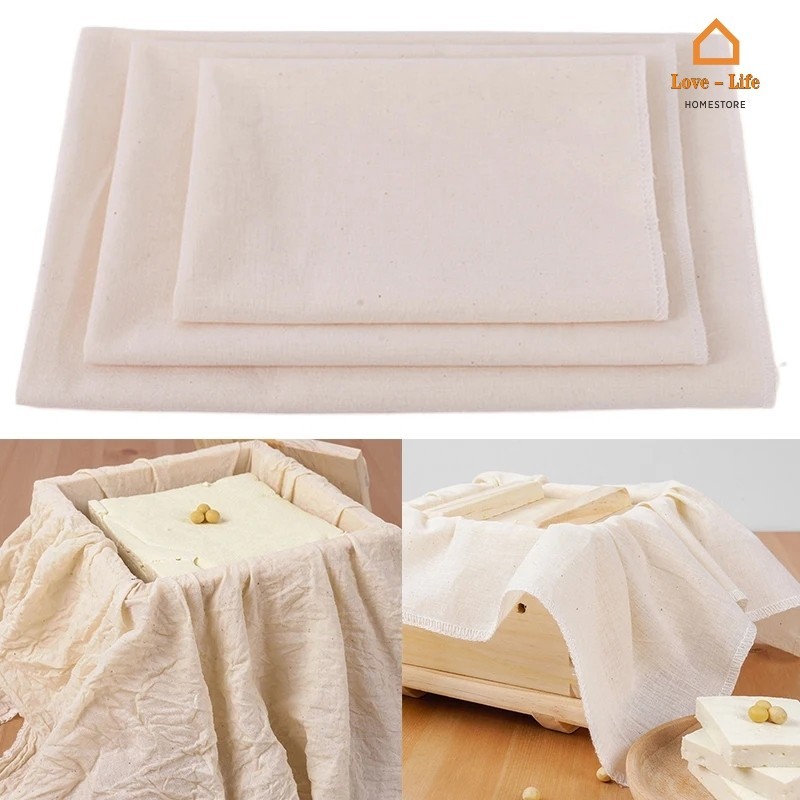 Reusable Ultra Fine Muslin Cloth for Straining Cooking Baking Large ...