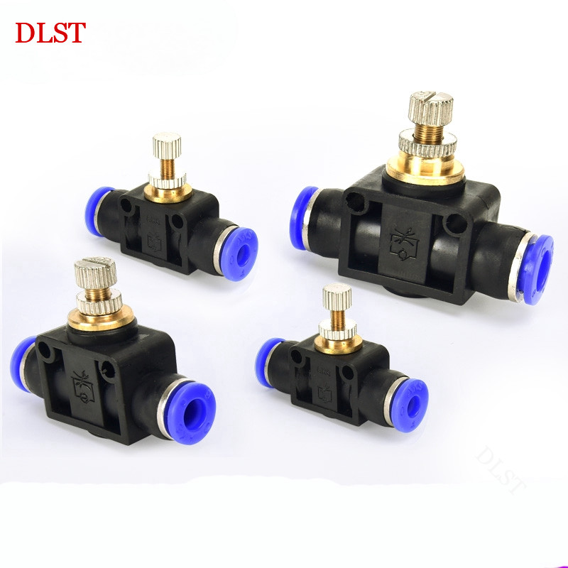 Flow Speed Control Valve Trachea Joint Pipe Throttle Valve Flow Control ...