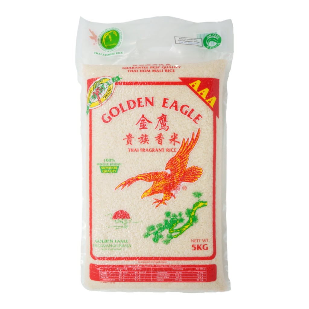 Golden Eagle Fragrant Rice 5kg | Shopee Singapore