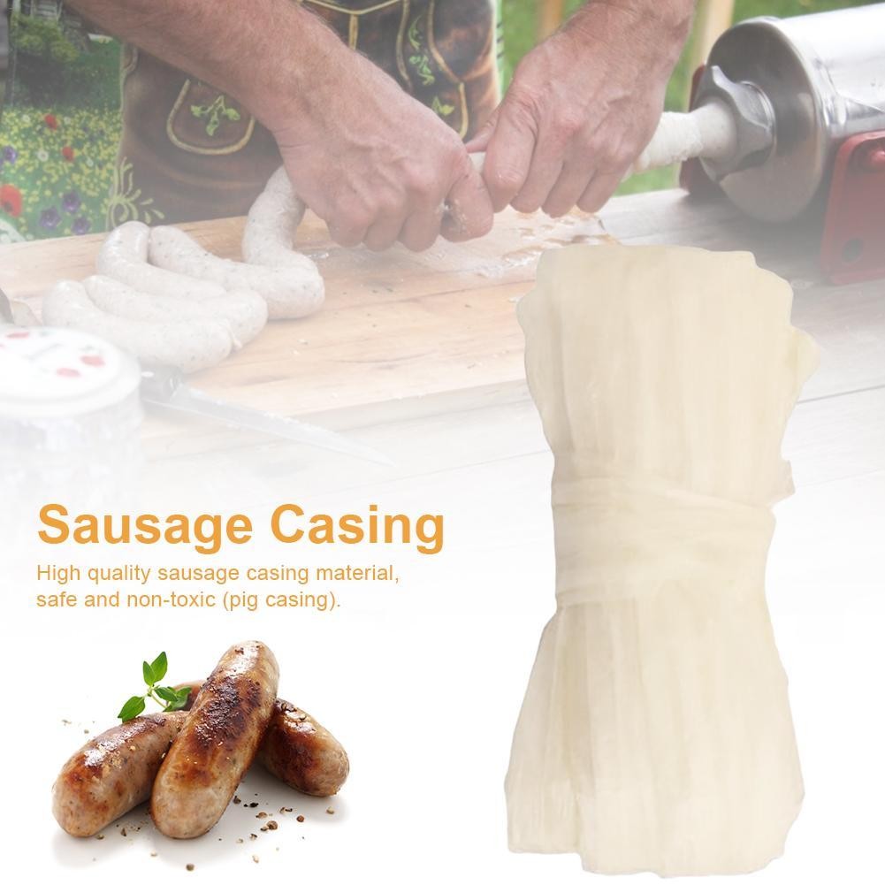 Sausage Casings Edible Homemade Sausage Skin Casing 9.8 Ft Hog Casings ...