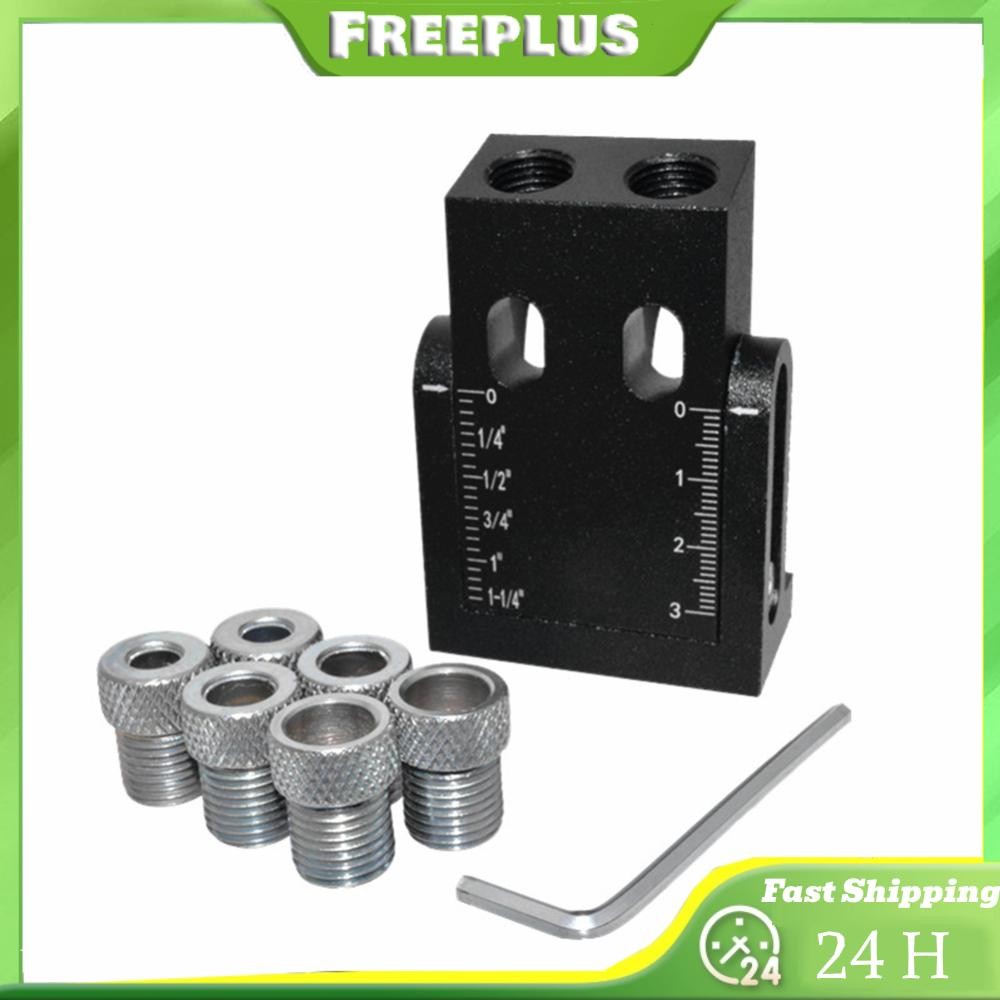 Oblique Hole Locator 15 Degree Angle DIY Drill Guide Pocket Hole Jig ...