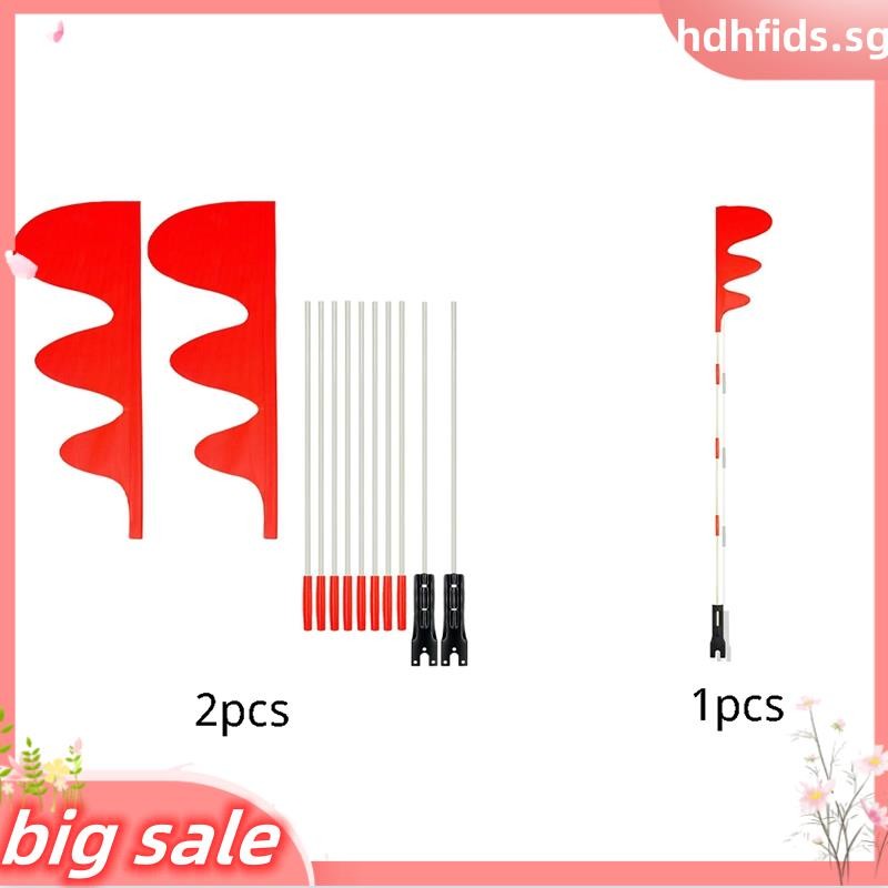 Bike Safety Flags Kids Bike Flag, Bike Trailer Flag Adjustable 6 Feet ...