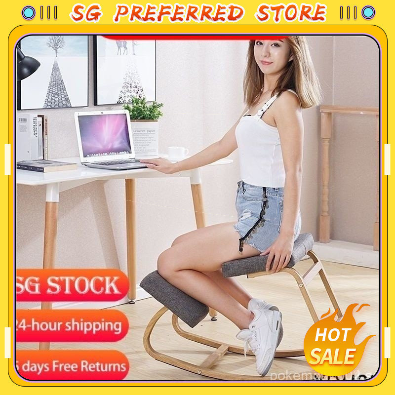 【SG Preferred】 【SG stock Fast delivery】Kneeling Chair computer chair home office chair ...