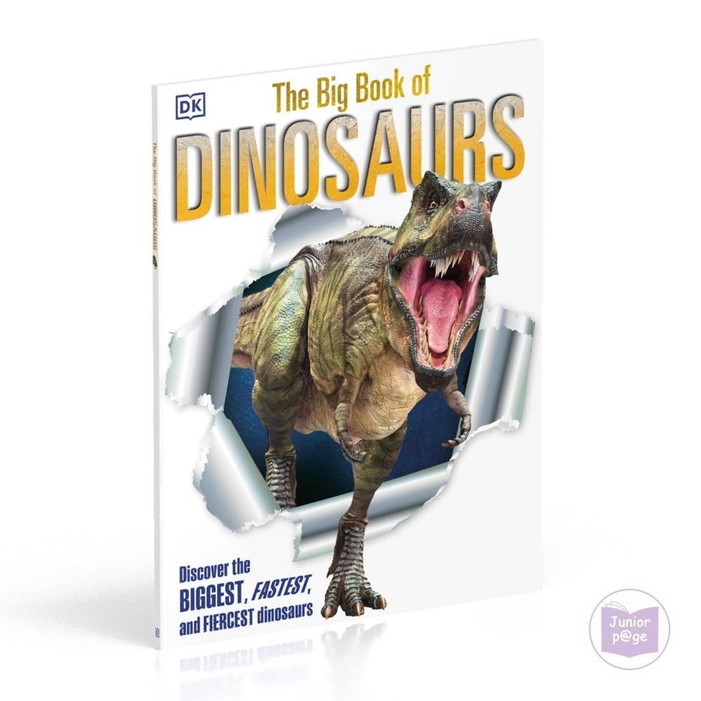DK The Big Book of Dinosaurs (Book with dot marking) | Shopee Singapore