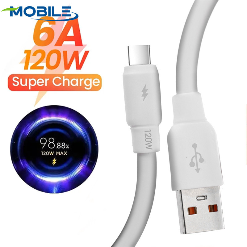 [ Featured ] High-speed Data Transfer - 6A 120W Fast Charging Cable ...