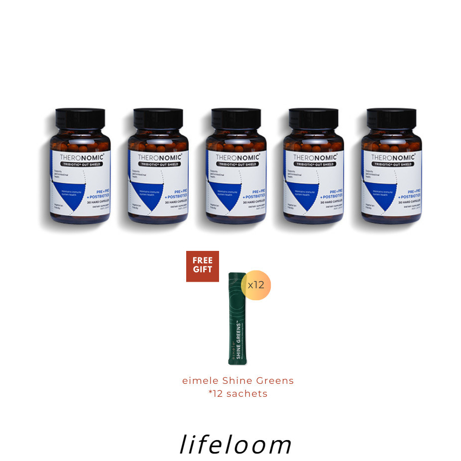 【INSTOCKS NOW】Theronomic Tribiotic Gut Shield x 5 Bottles + 12 sachets ...