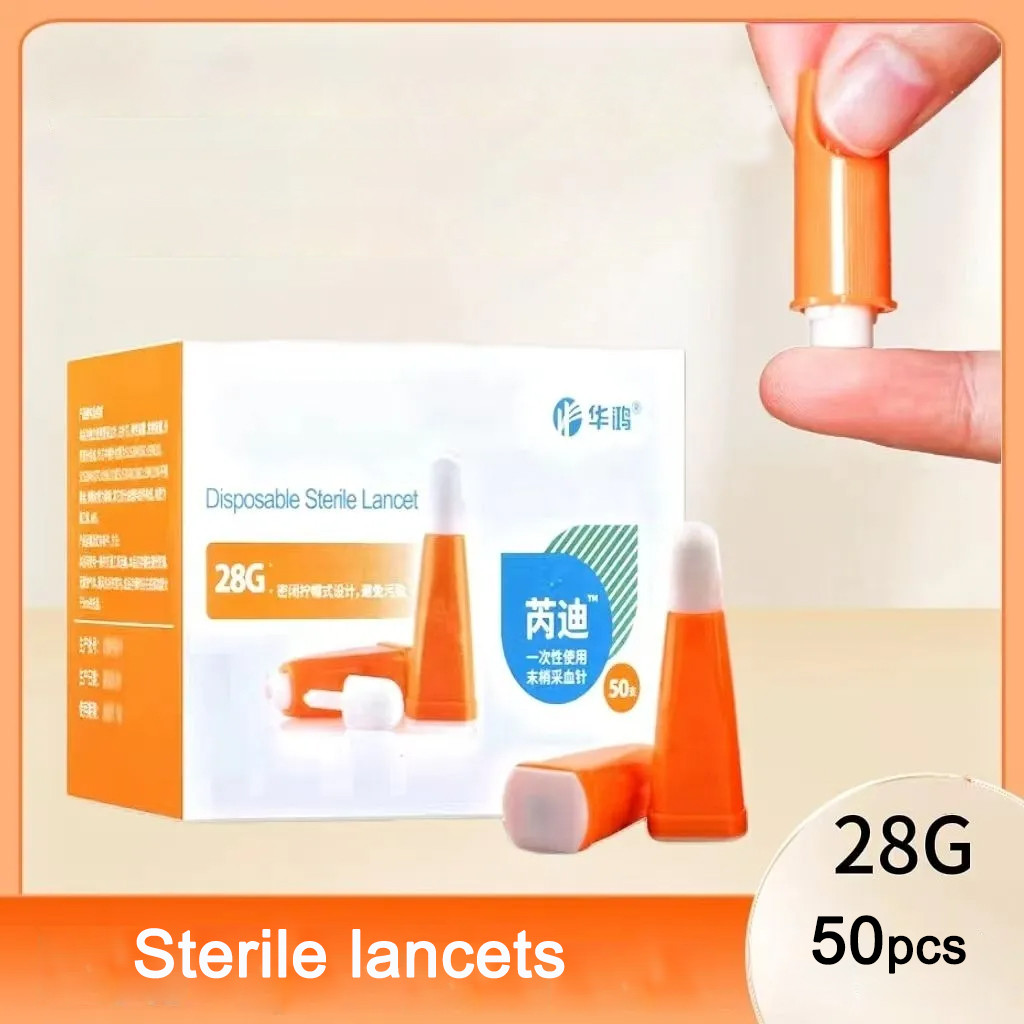 50/100pcs 28G disposable blood collection Lancets for Single Use ...