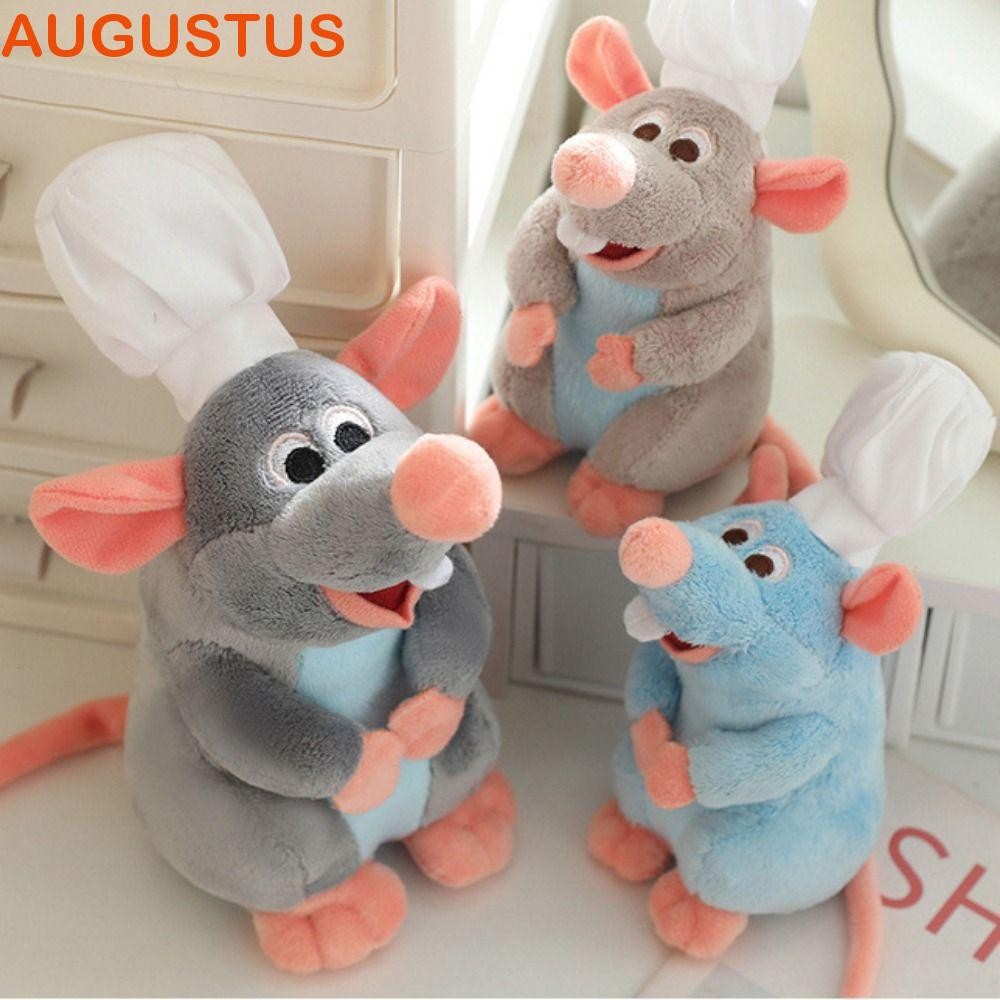 AUGUSTUS Ratatouille Chef Remy Plush Toy, Cooking Mice Mouse Brother ...