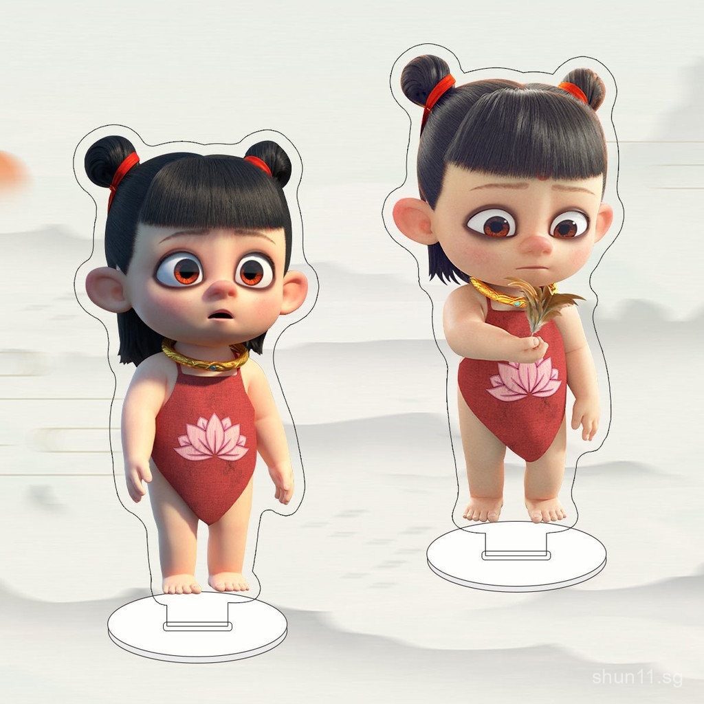 Q Version Nezha Baby Whole Body Nezha's Demon Boy Sea Movie Stand ...