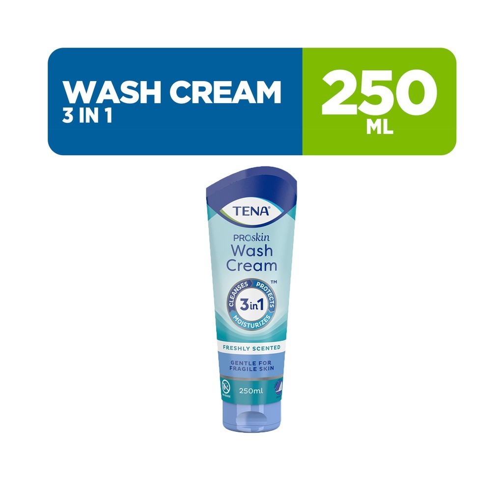 TENA 3-In-1 Wash Cream 250ml / 1000ml | Shopee Singapore