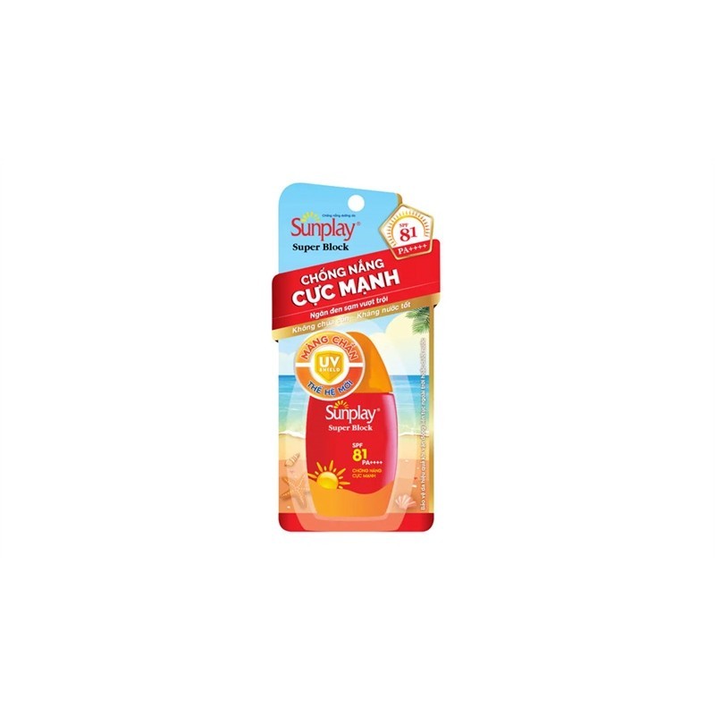 Sunplay Super Block SPF 81 /PA+++ sunscreen prevents dark spots 30g ...