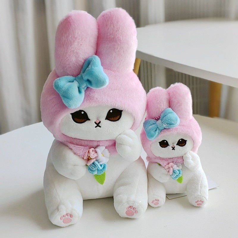 20cm High Doll Sanrio X Mofusand Cat Series Plush Dolls Kuromi Melody ...