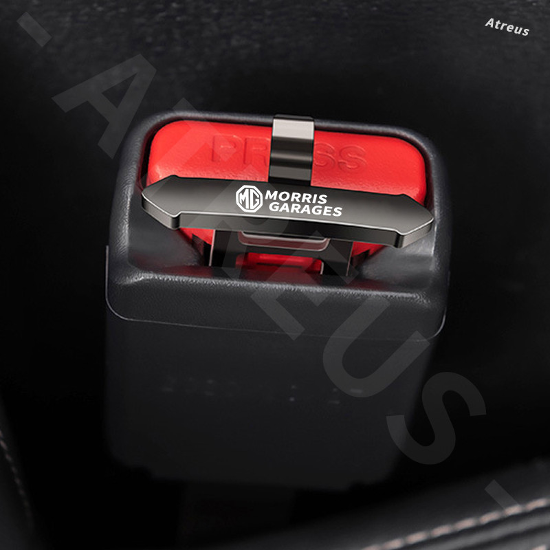 1/2Pcs MG Car Seat Belt Buckle Clip Extension Safety Seatbelt Muffler ...
