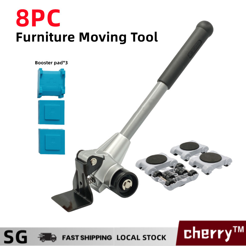[SG stock]cherry™ 8Pcs Furniture Moving Tool Transport Lifting Mover ...