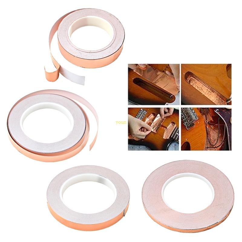 youn Copper Foil Tape with Conductive Adhesive Guitar Copper Foil Sheet ...