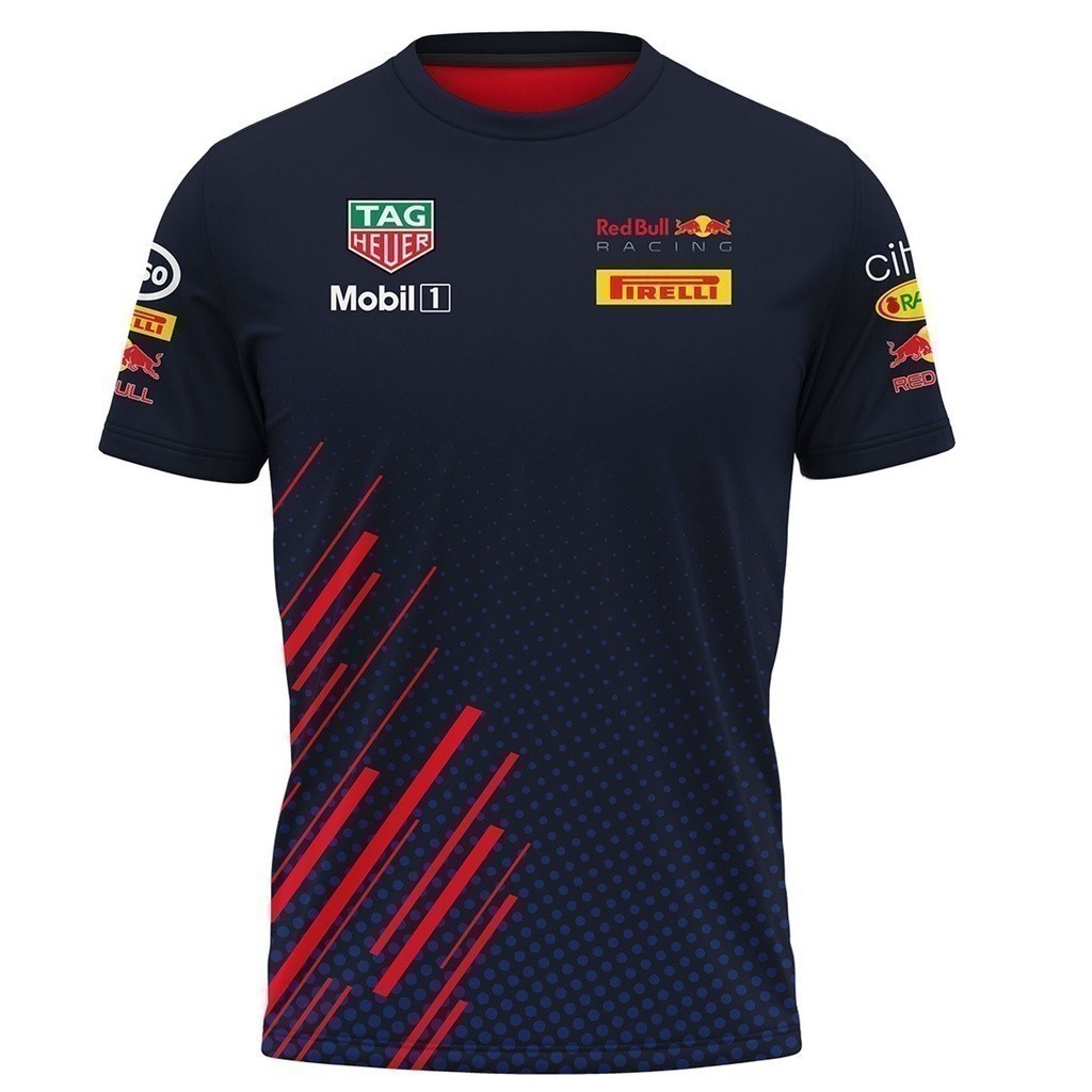Red 2025 fashion Bull Racing F1 Team Mobil 1 Fanmade Men/Women 3D ...