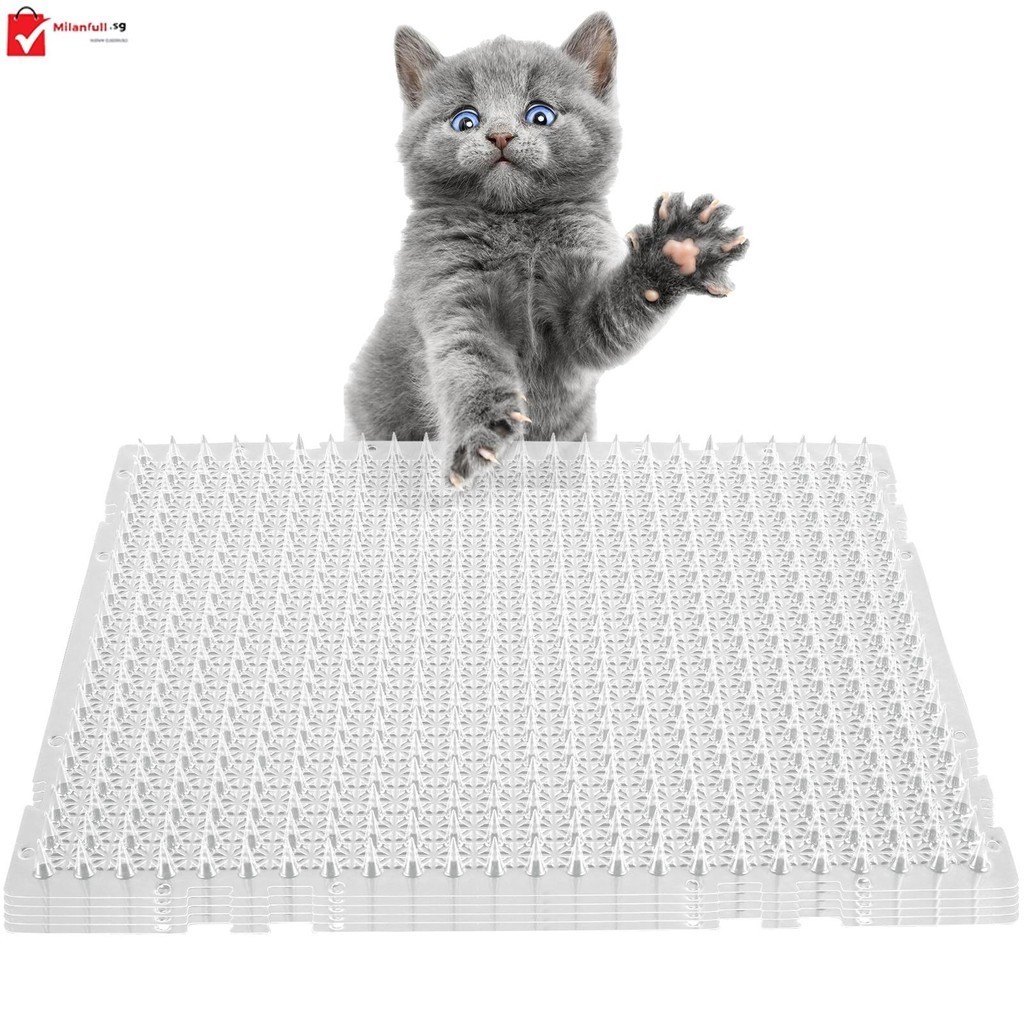 5 Pack Scat Mat for Cats Clear Pet Spike Mats with Spikes to Deter Dogs ...