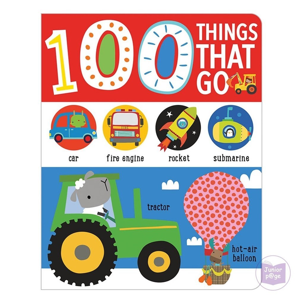 First 100 Things That Go Board Book | Shopee Singapore