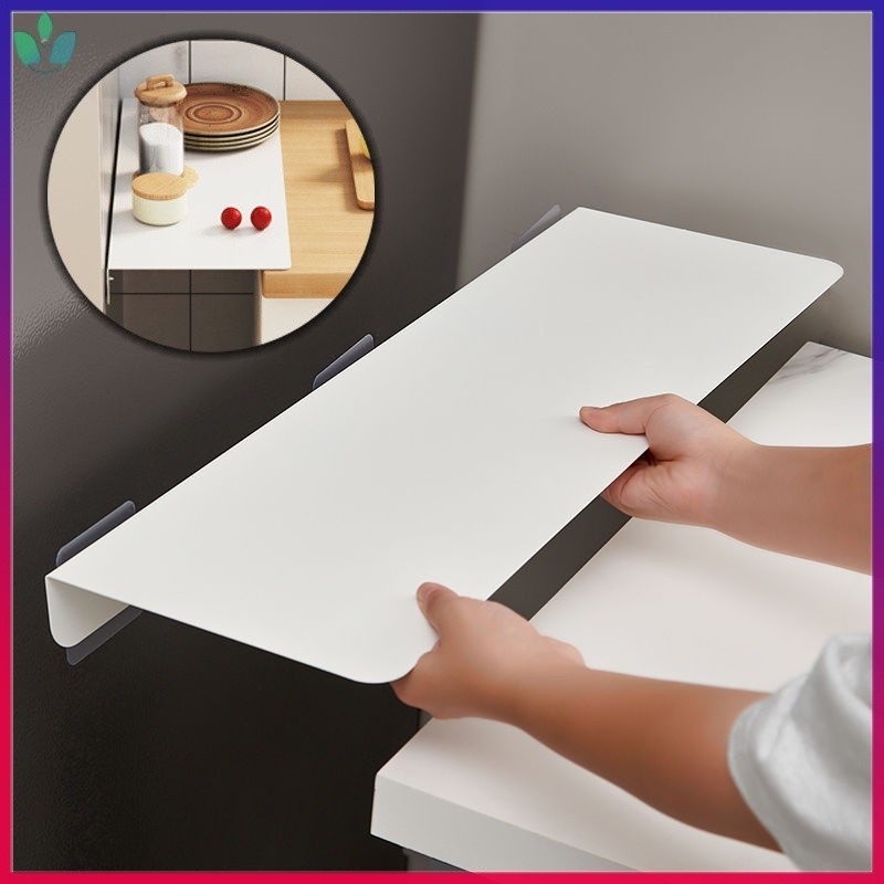 Kitchen Table Top Extension Board slotted board wall hole-free storage ...