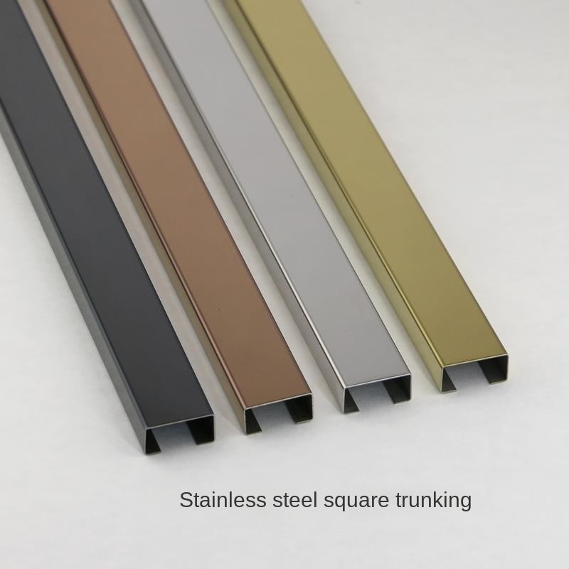 Square Trunking Surface-Mounted Stainless Steel Geosyncline Anti-Step ...