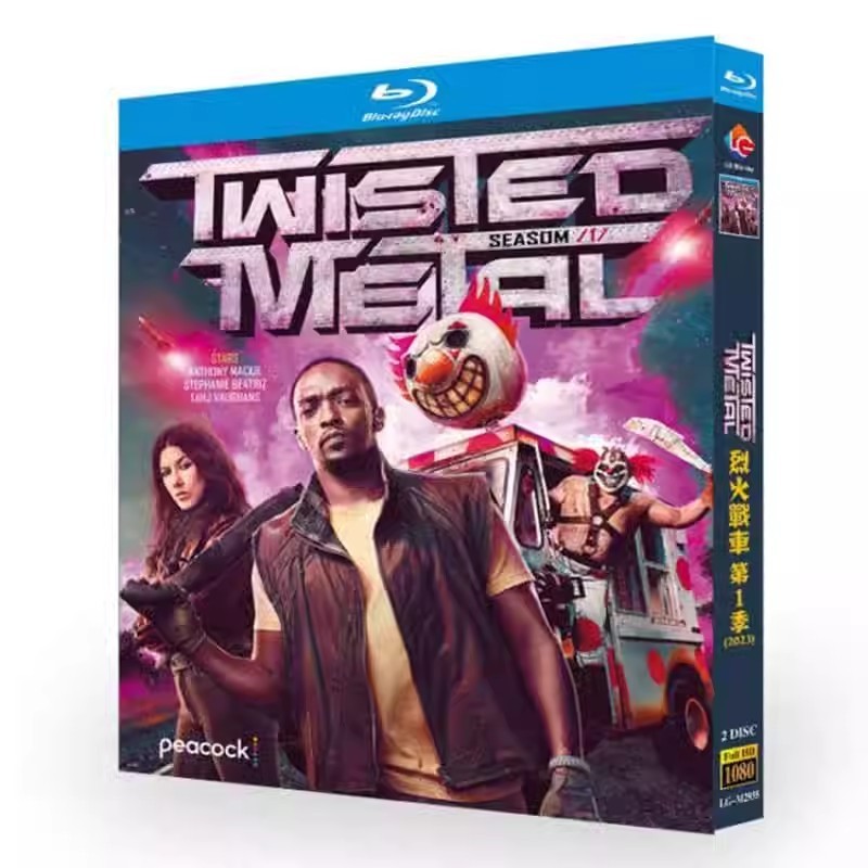Blu-ray Disc American TV Series Twisted Metal Season 1 (2023) 2BD G05 | Shopee Singapore