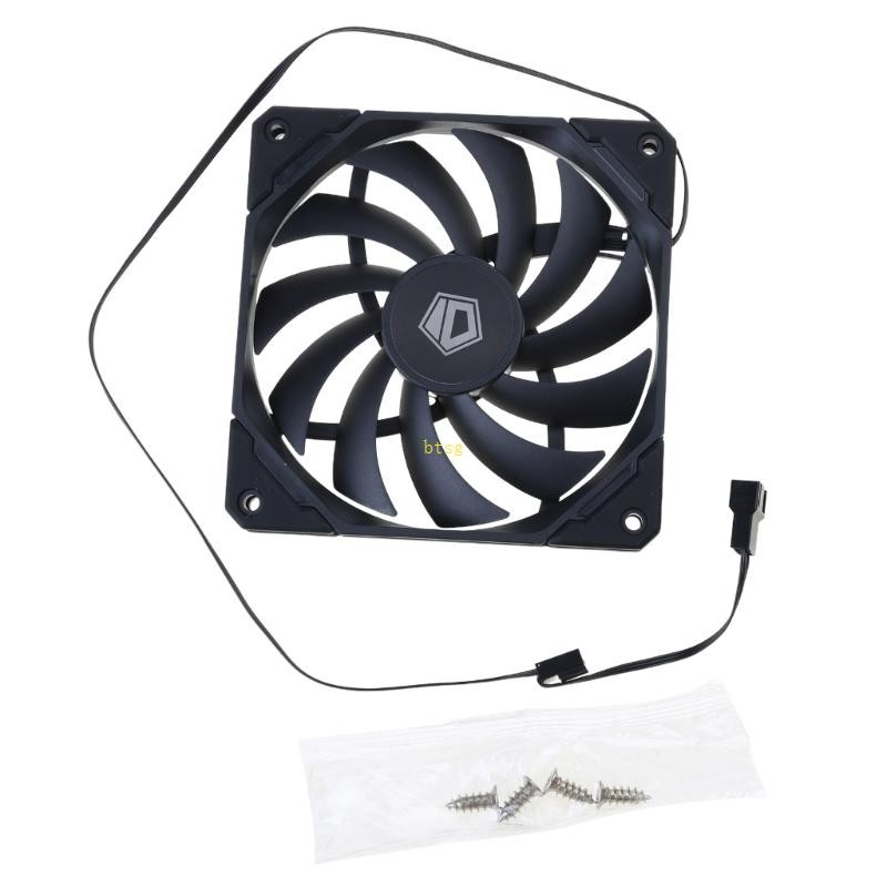 BT 12015XT 120mm PWM PC Case Fan Ultra Slim Quiet Computer CPU Water ...