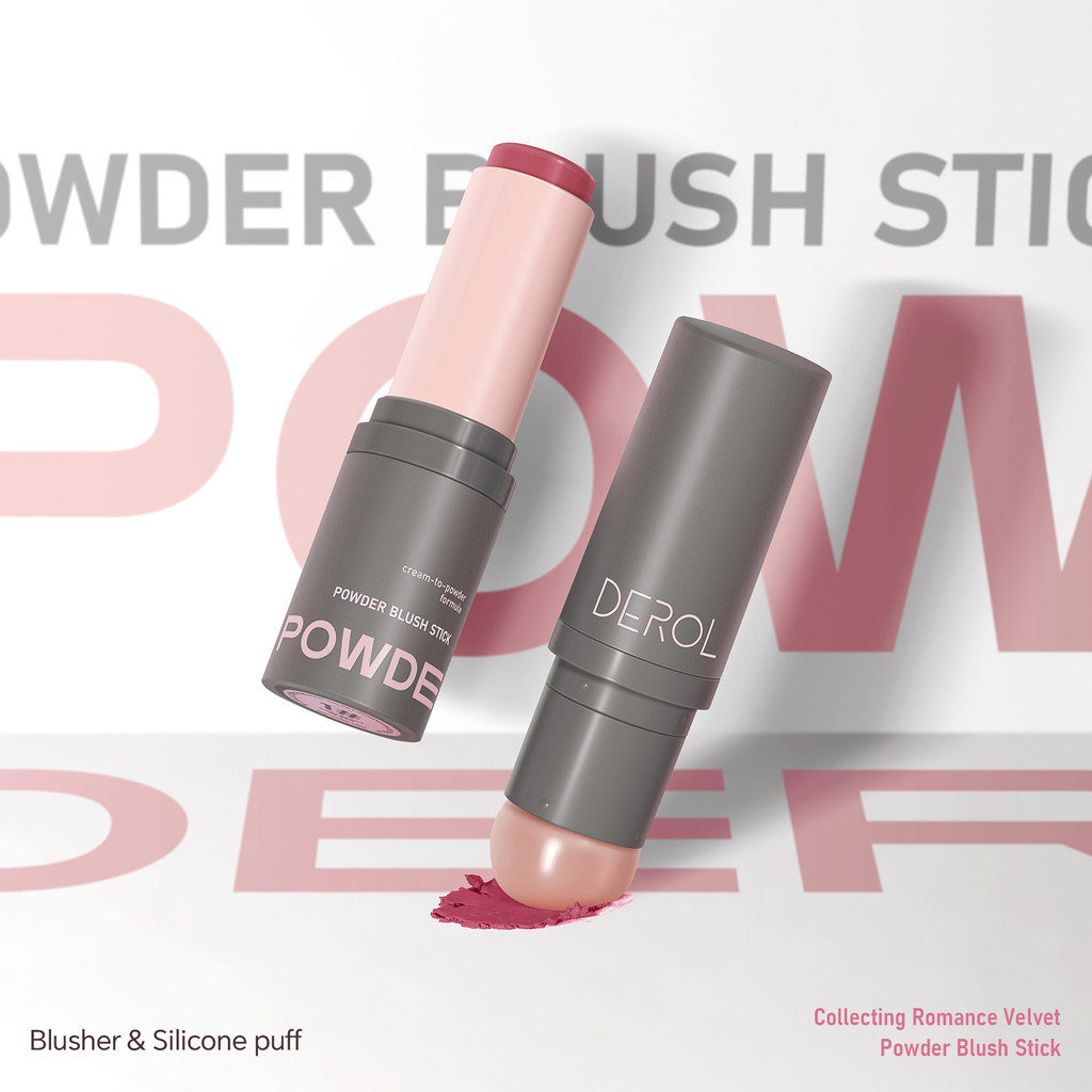 Derol Collecting Romance Velvet Powder Blush Stick Cream-to-powder ...