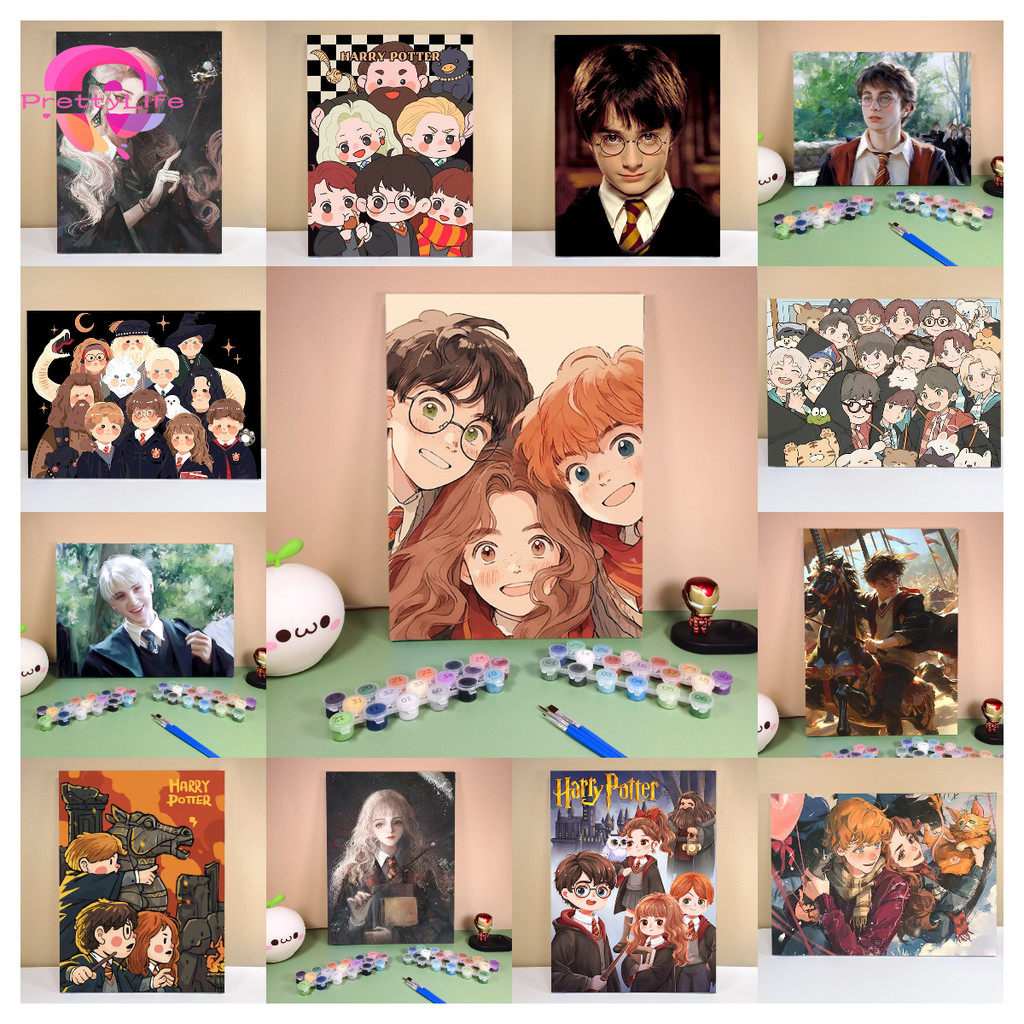 【PL】harry potter hermione malfoy movie Digital Oil Paint By Numbers ...