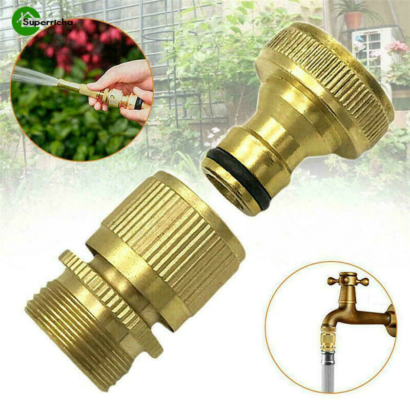 Copper Watering Hose Joint - Quick Connector for Water Pipes - Hose ...