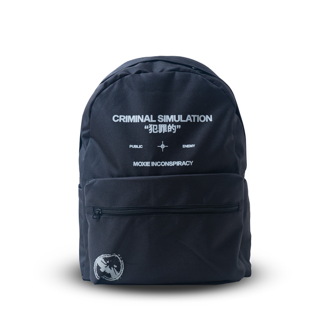 Criminal Simulation Cordura Timeless Backpack - Black | Shopee Singapore