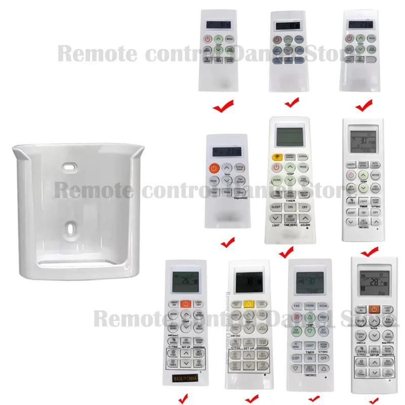 Air Conditioner Remote Control stand Shelf For LG Home Plastic Mounted ...