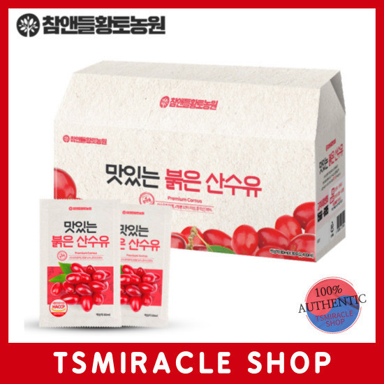 Cham&Deul Red Clay Farm Delicious Red Cornus officinalis Juice 30 pack ...