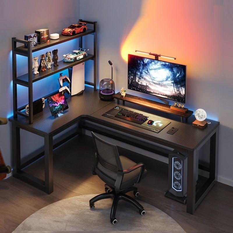 Gaming Table carbon fibre Corner Esports Table, Computer Table, Desktop ...