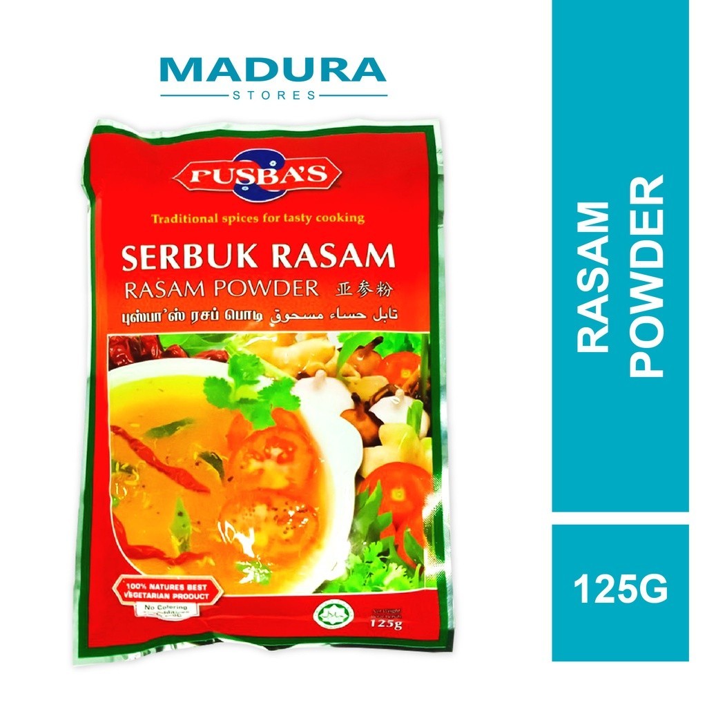 Pusba's Rasam Powder 125g (Powder Rasam) | Shopee Singapore